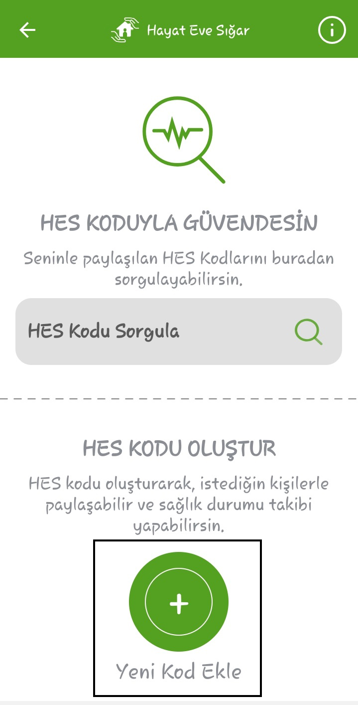 Hes Kodu Nasıl Alınır Hes Kodu Nedir Hayat Eve Sığar Uygulaması Nedir
